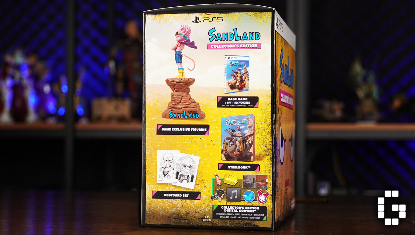 SAND LAND Collector’s Edition Unboxing – An Oasis of Goodies - GamerBraves
