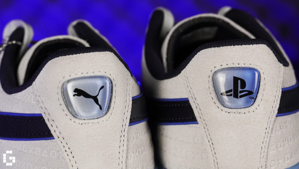 PUMA x PlayStation Glacial Gray-New Navy Shoes Unboxing – When Games ...