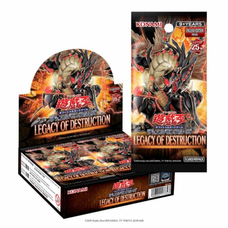 Yu-Gi-Oh OCG Duel Monsters LEGACY OF DESTRUCTION English Edition for Asia Now Available ...