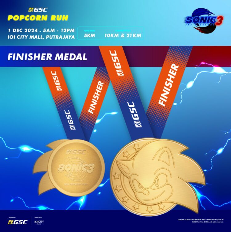 GSC Popcorn Run Returns with Sonic The Hedgehog 3 Tie-In Event ...