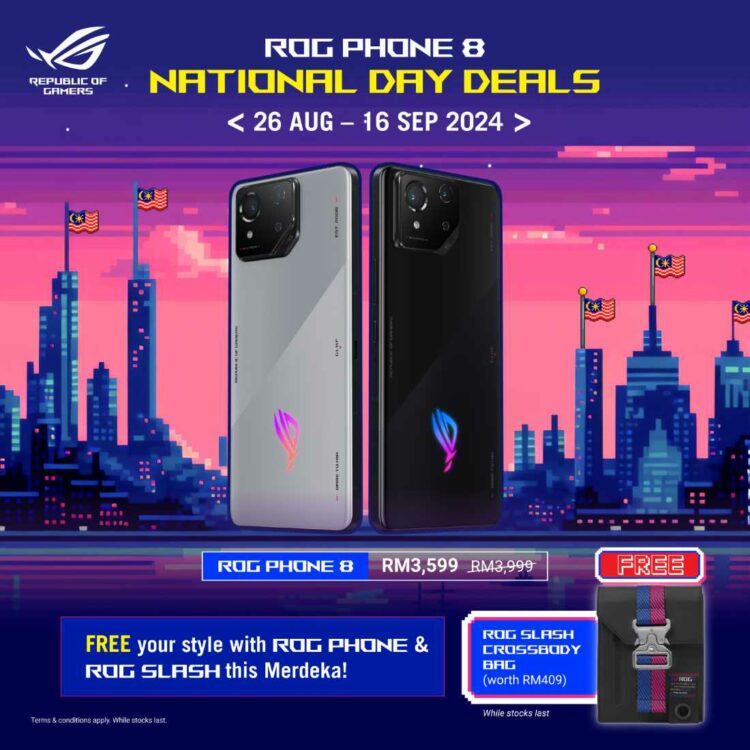 Celebrate Merdeka with ROG Phone 8 National Day Deals - GamerBraves