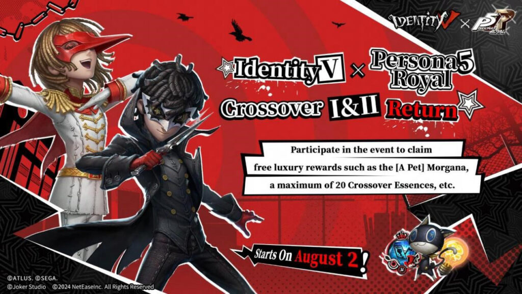 Identity V and Persona 5 Royal Crossover Event Officially Launches - GamerBraves