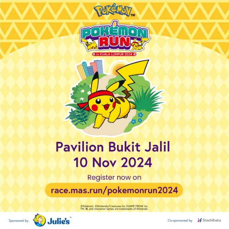 Get Ready for Pokémon Run Malaysia 2024 This November - GamerBraves