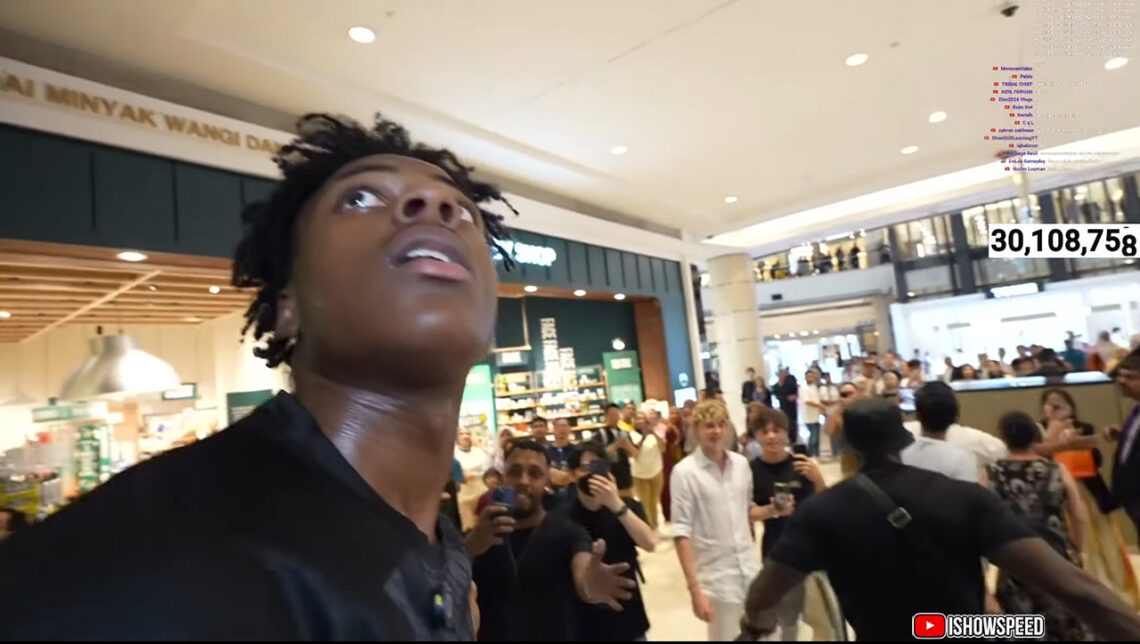 YouTube Star IShowSpeed Visits Malaysia Drawing Massive Crowds ...