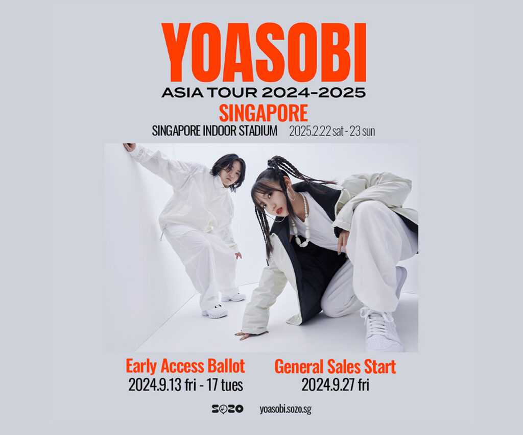 YOASOBI Returns to Singapore for Two-Night Concert in February 2025 ...