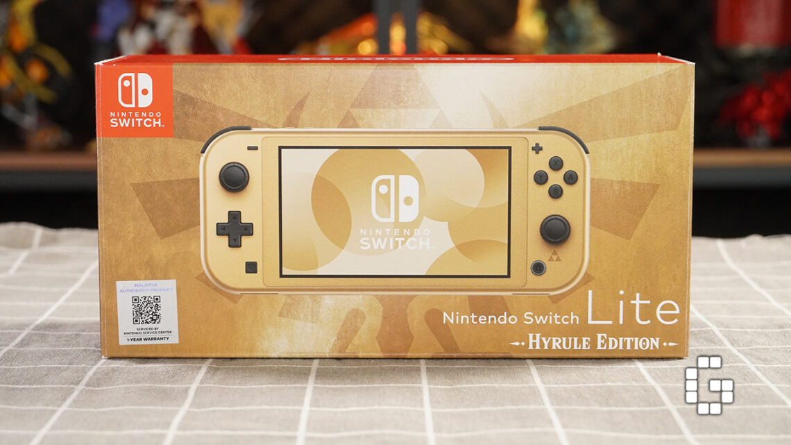 Nintendo Switch Lite Hyrule Edition Unboxing: A Golden Tribute to ...