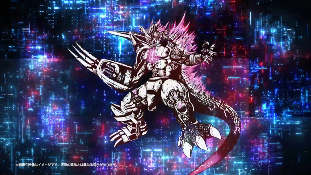 Godzilla Meets Digital Monsters: Godzilla x Digimon COLOR Virtual Pet ...