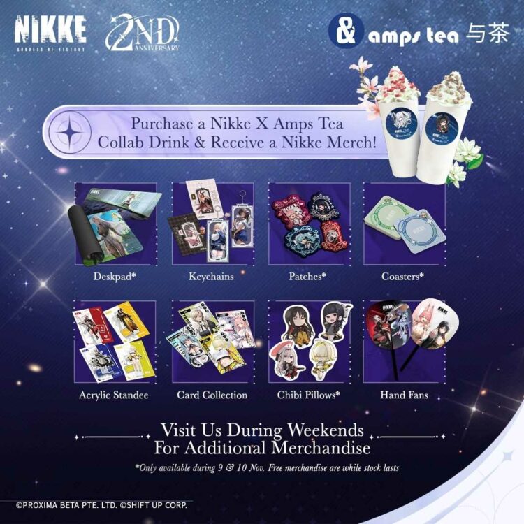 NIKKE Comes to Life at amps tea Singapore – Exclusive 2nd Anniversary ...