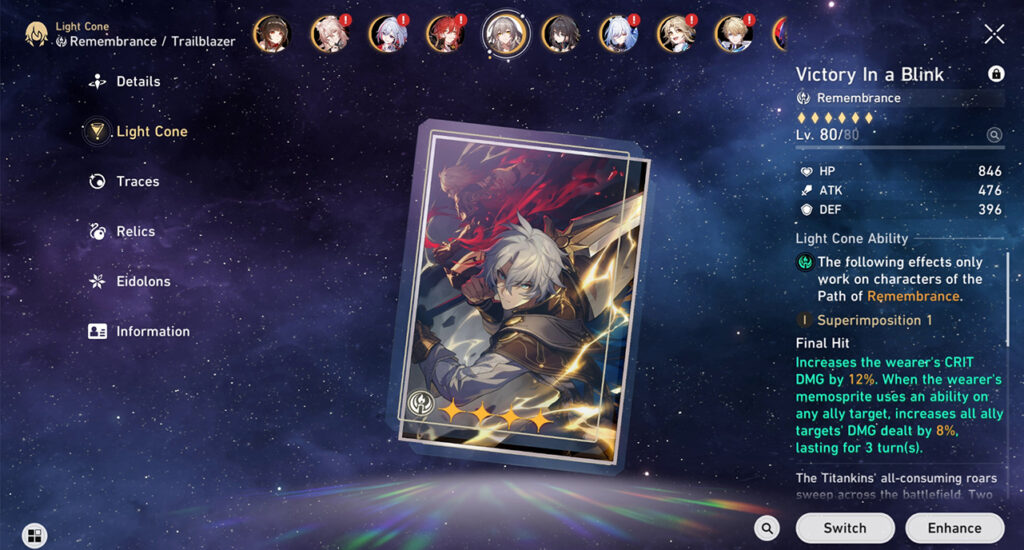 [GUIDE] Honkai Star Rail – How to Optimize Trailblazer (Remembrance ...