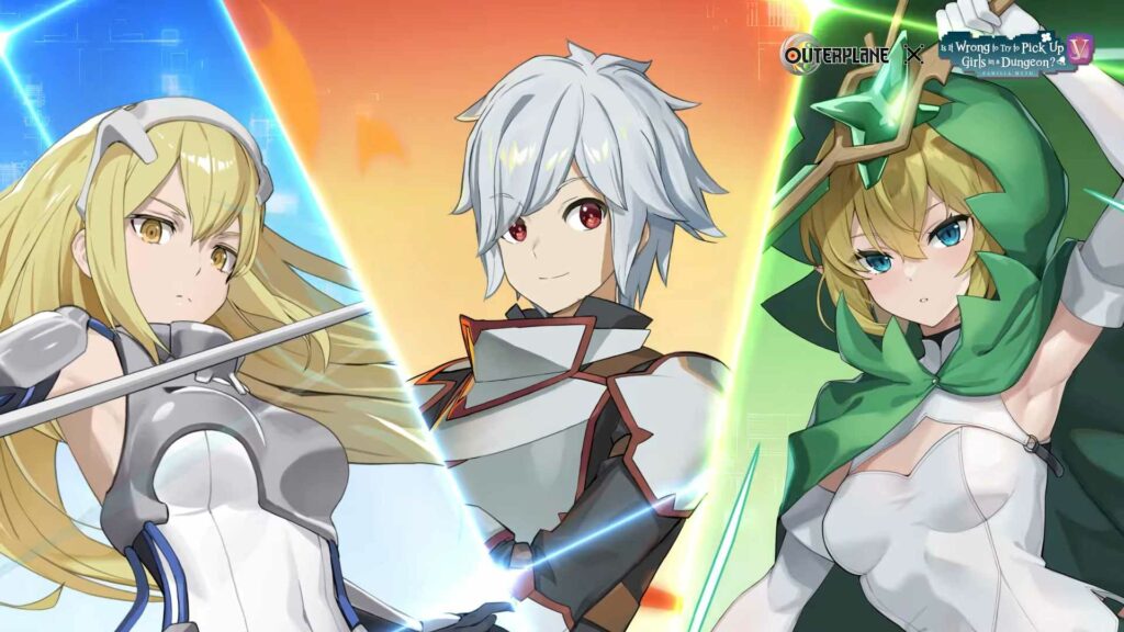 OUTERPLANE Starts Collaboration With DanMachi V On March 25 - GamerBraves
