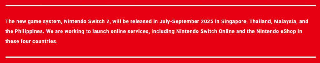 Why Indonesia Was Left Out of the Regional Nintendo Switch 2 Launch ...