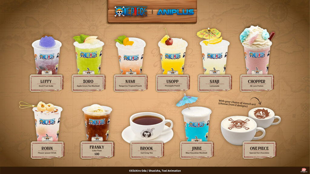 Singapore’s First Official ONE PIECE Cafe Experience Opens at ANIPLUS ...