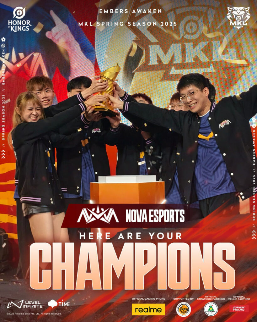 Nova Esports Win First MKL Spring Season 2025 Championship - GamerBraves