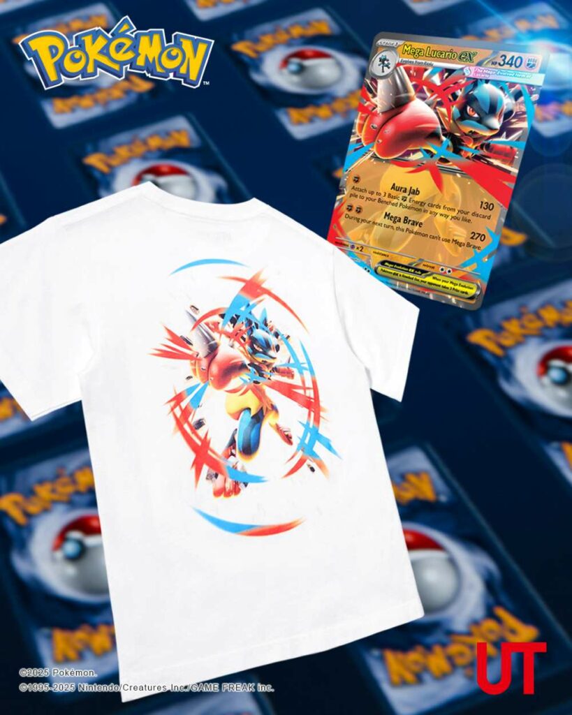UNIQLO Malaysia Reveals Pokémon TCG UT Collection This August - GamerBraves