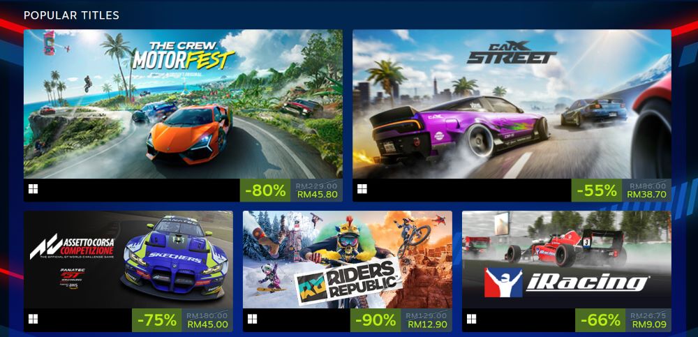 Steam Racing Fest 2025 Hits Full Throttle with Massive Discounts on ...