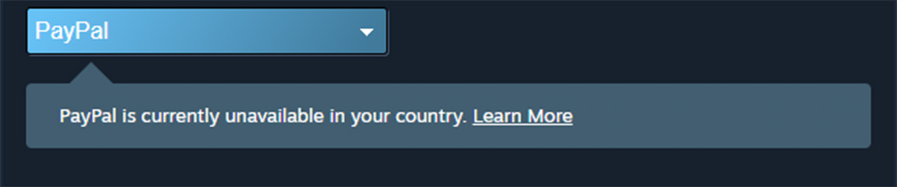 Steam rimuove l'opzione di pagamento PayPal in molti paesi, tra cui la Malesia - Gamingdeputy Italy