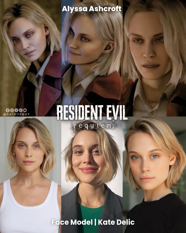 Resident Evil Requiem Fans Identify Face Models for Grace and Alyssa ...
