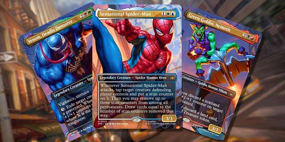 Magic: The Gathering x Marvel’s Spider-Man Set Reveals Green Goblin Cards and New Welcome Decks ...