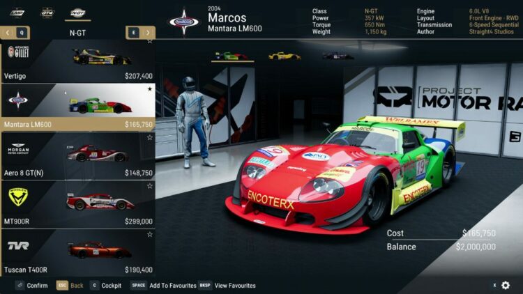 Project Motor Racing Career Mode Unveiled Ahead of November Launch ...