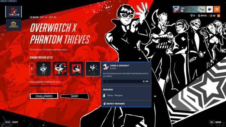 Persona 5 Royal Collab Brings Legendary Skins to Overwatch 2 - GamerBraves