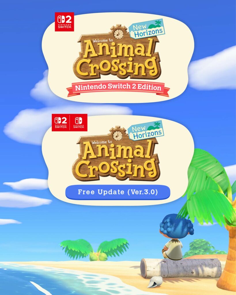 Animal Crossing: New Horizons Gets Switch 2 Version and Major Free ...