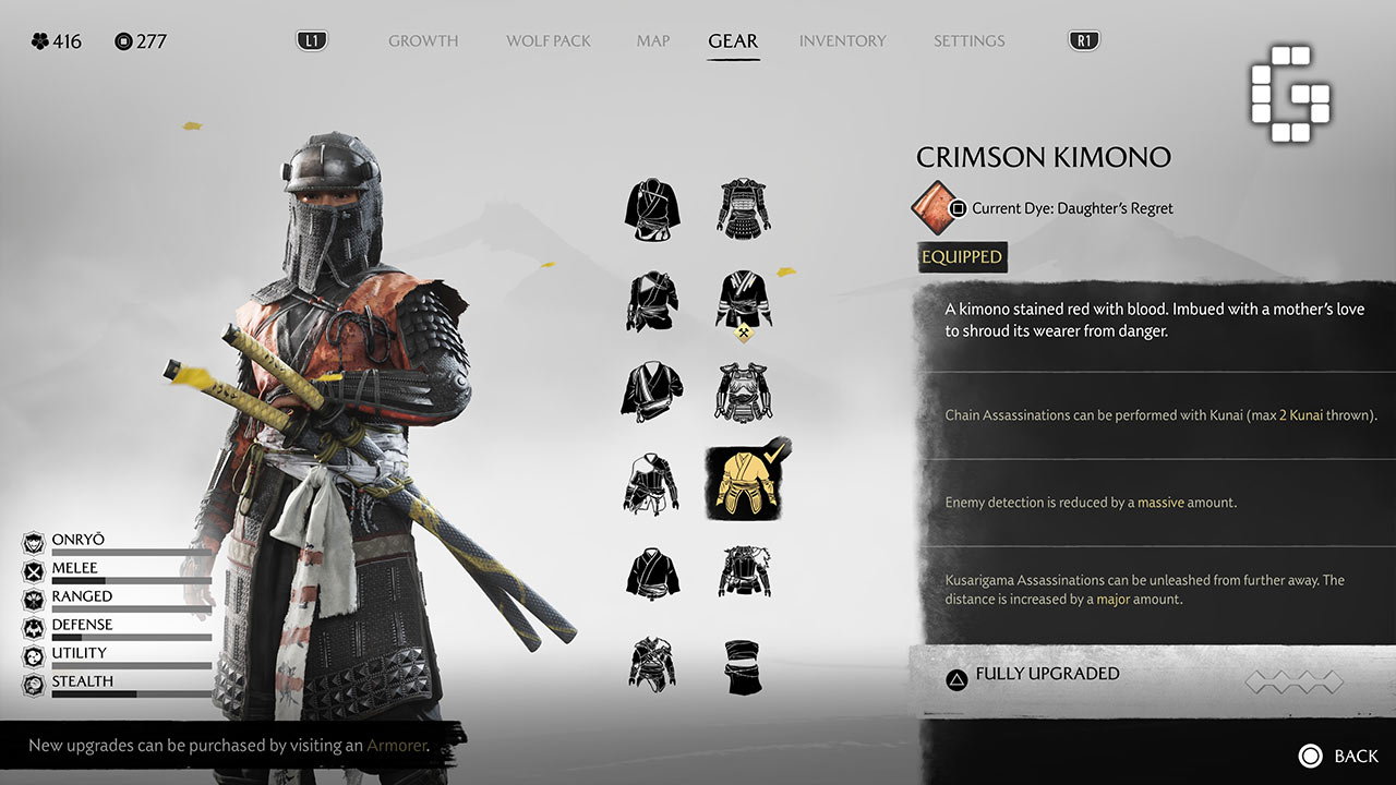 [GUIDE] Ghost of Yōtei – Complete Armor List and How to Get Them ...