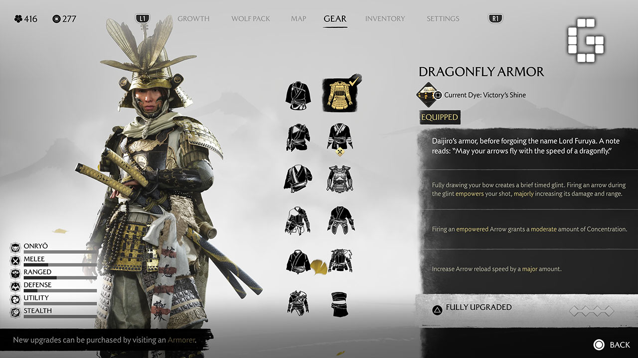 [GUIDE] Ghost of Yōtei – Complete Armor List and How to Get Them ...