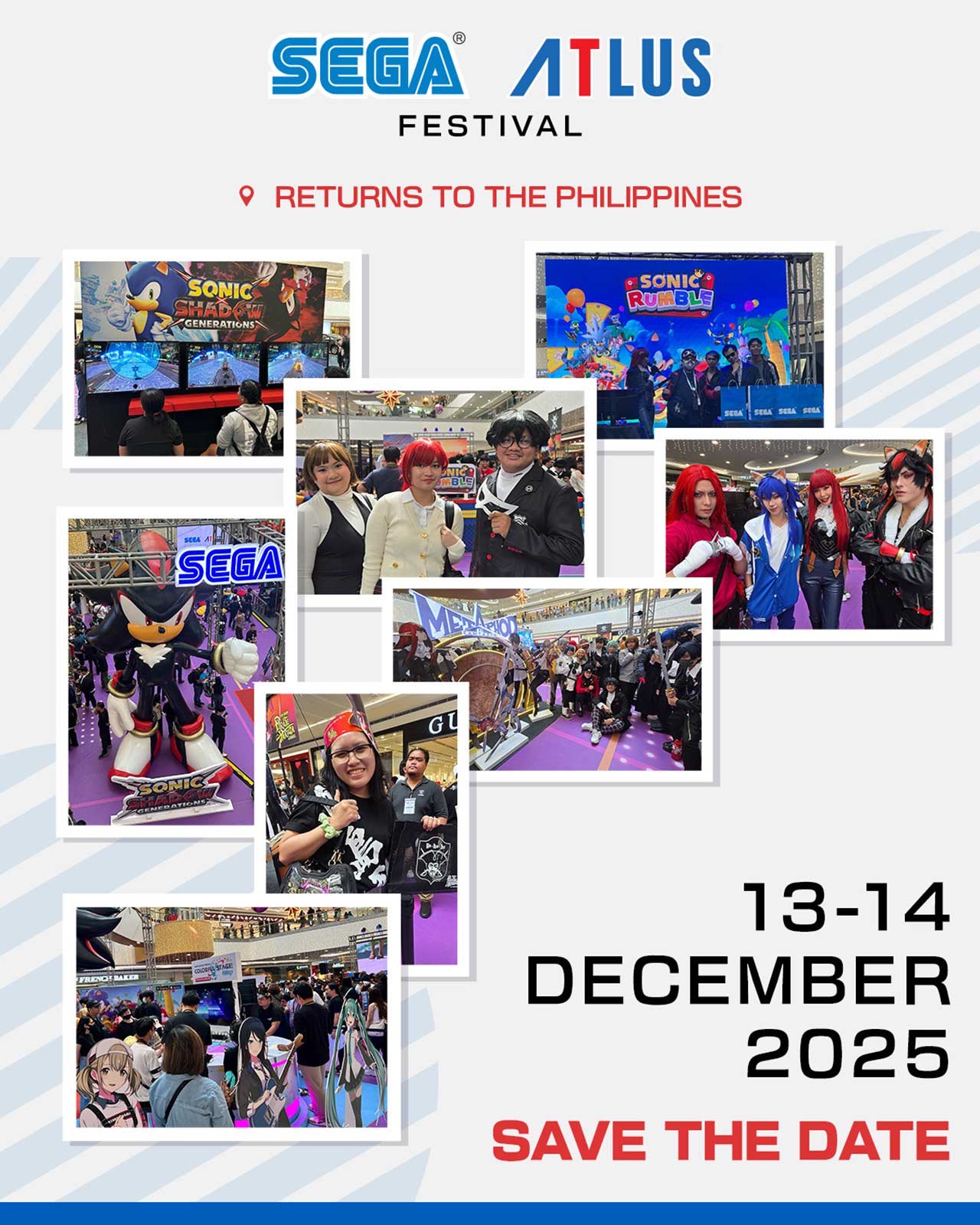 SEGA ATLUS Festival Returns to Manila This December - GamerBraves