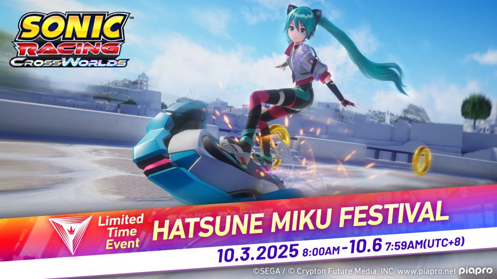 Hatsune Miku Joins the Race in Sonic Racing: CrossWorlds - GamerBraves