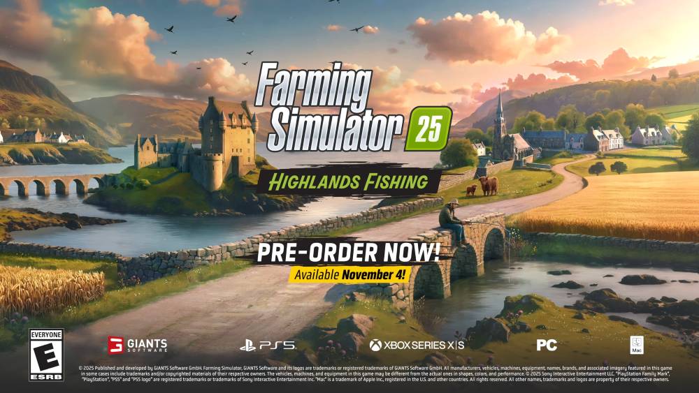 Farming Simulator 25 Unveils Kinlaig Map in the Highlands Fishing ...
