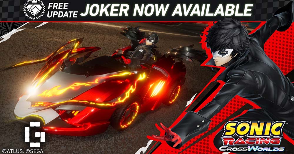 Joker DLC Arrives in Sonic Racing: CrossWorlds as Game Surpasses One ...