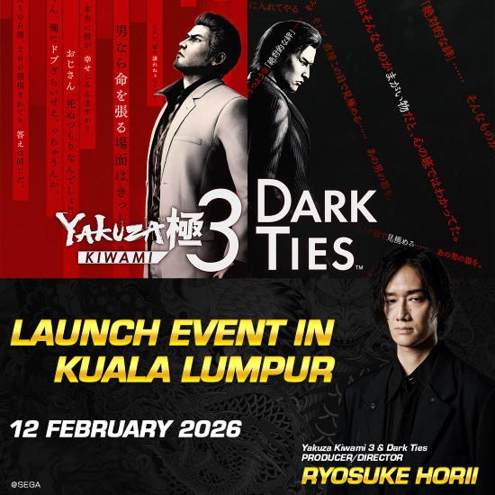 SEGA Brings Yakuza Kiwami 3 & Dark Ties Launch Event to Kuala Lumpur ...