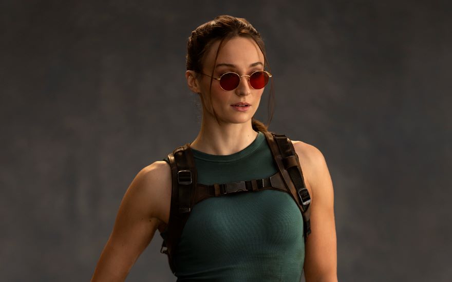 Amazon Reveals First Look at Sophie Turner as Lara Croft in Upcoming ...
