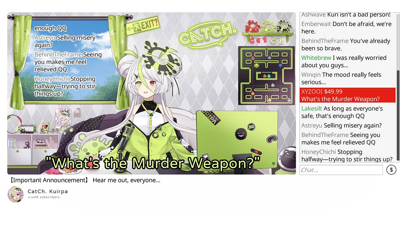 VTuber Murder Mystery Game The Real Face of a VTuber Launches on Steam ...