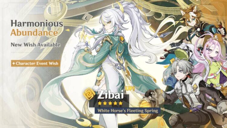 [GUIDE] Genshin Impact — Zibai Character Guide and Builds - GamerBraves