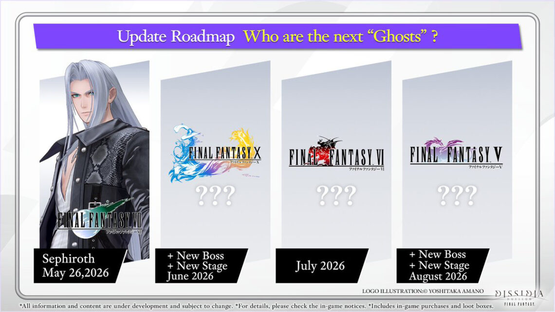 Sephiroth Coming to DISSIDIA DUELLUM FINAL FANTASY Along With New ...